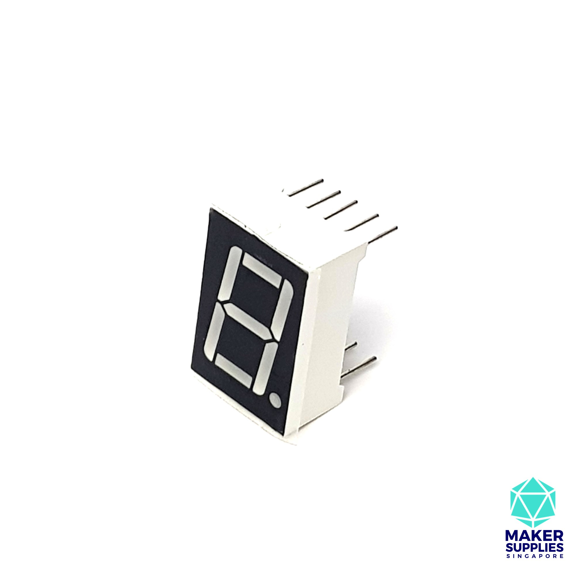 1 Digit 7 Segment LED Display