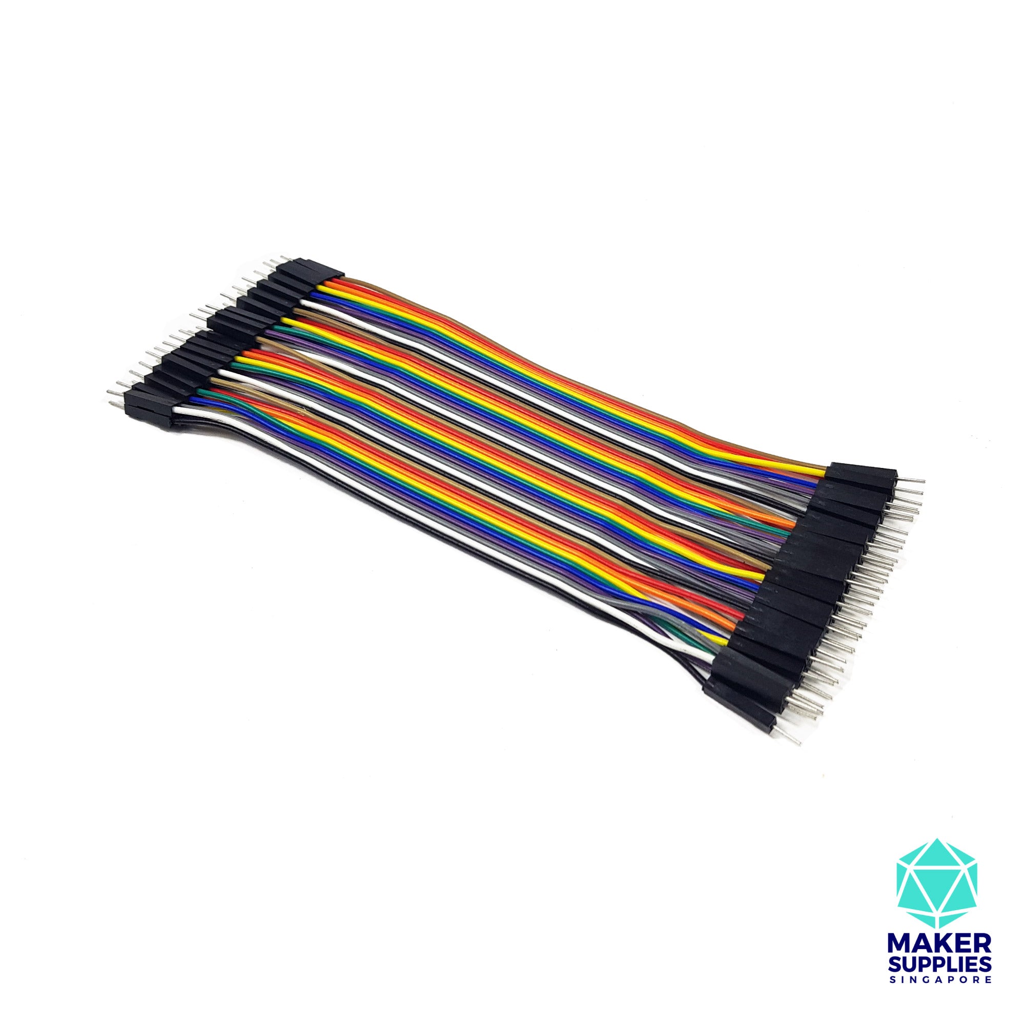 40pcs 15cm Male to Male Jumper DuPont Wire