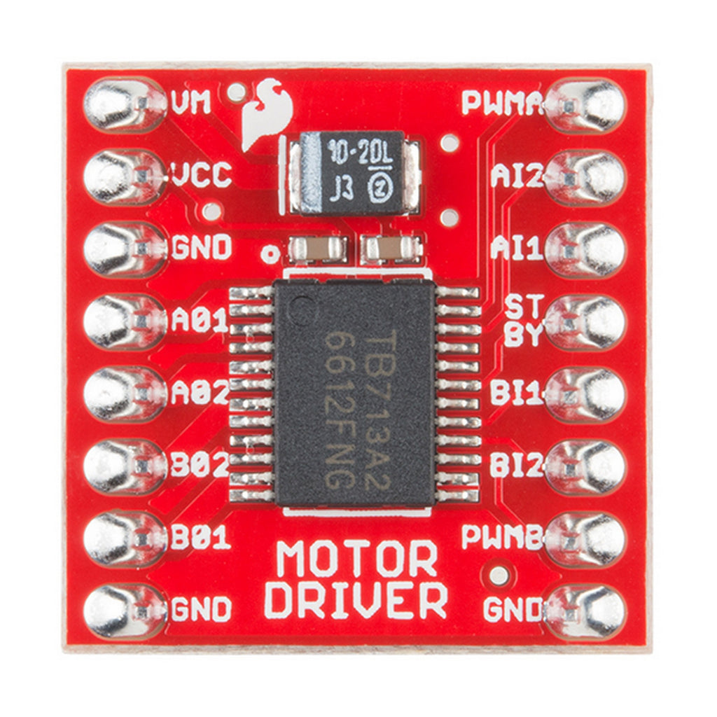 SparkFun Motor Driver - Dual TB6612FNG (with Headers) ROB-14450 ...
