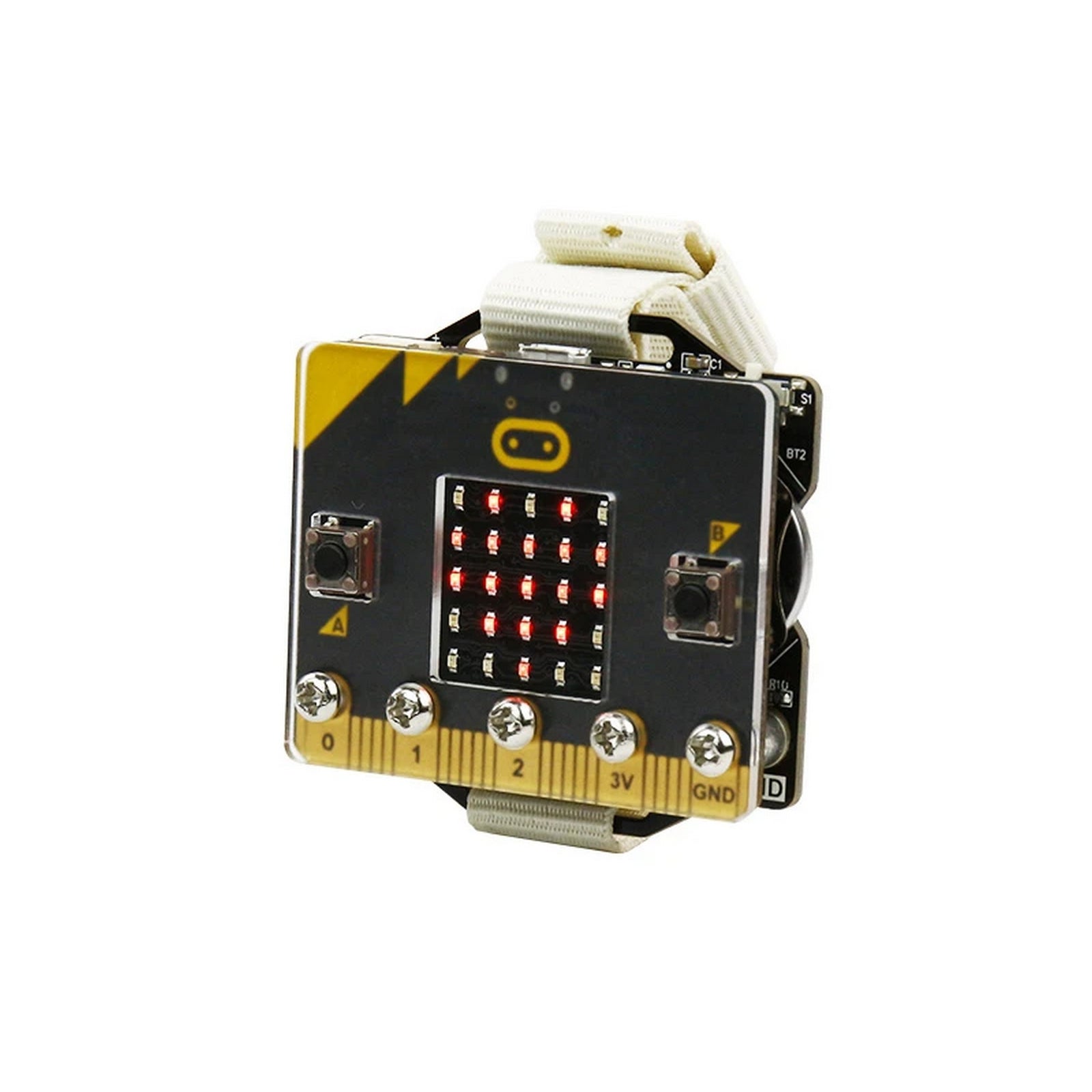 YahBoom Wrist:bit Programmable Watch for BBC micro:bit – MakerSupplies ...