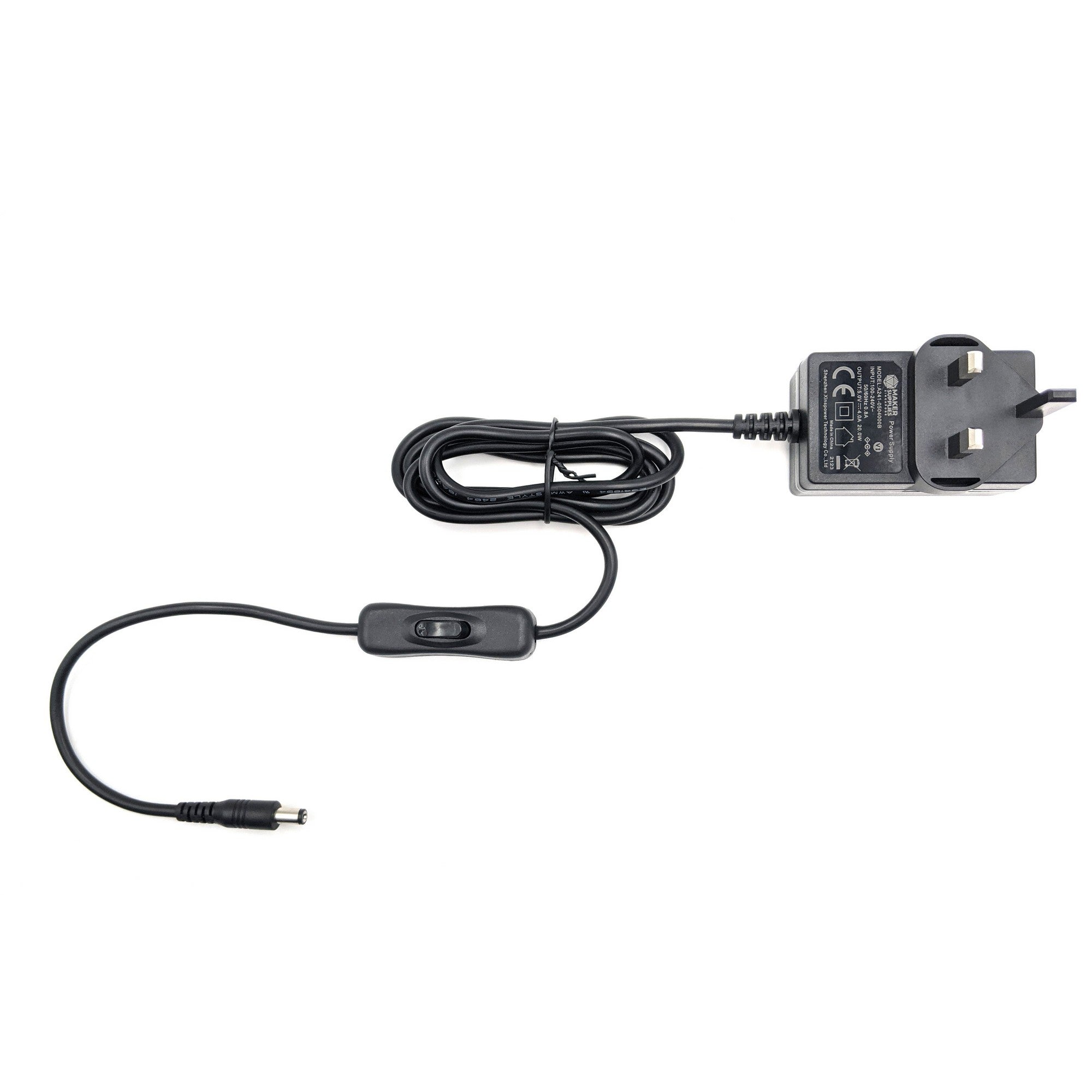 5V 4A Jetson Nano Power Supply with Switch