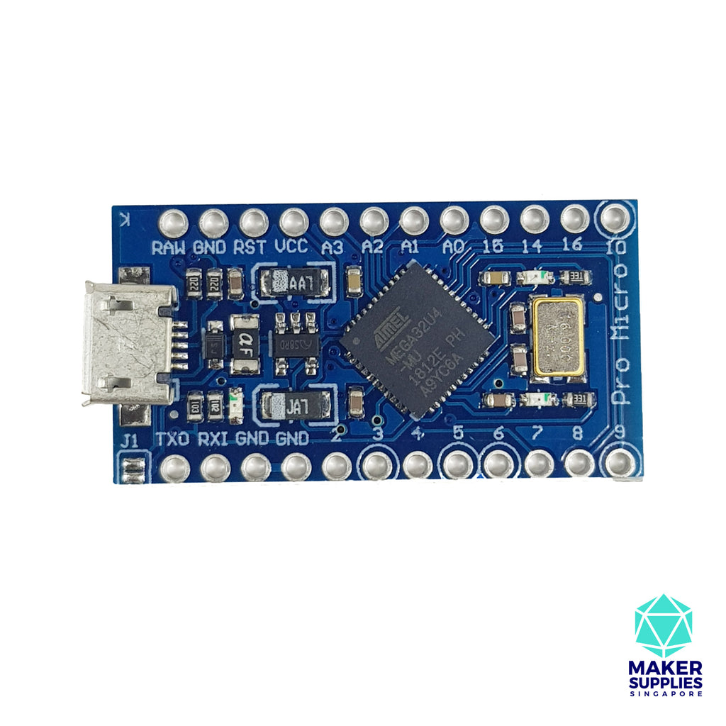Pro Micro Compatible Unsoldered – MakerSupplies Singapore