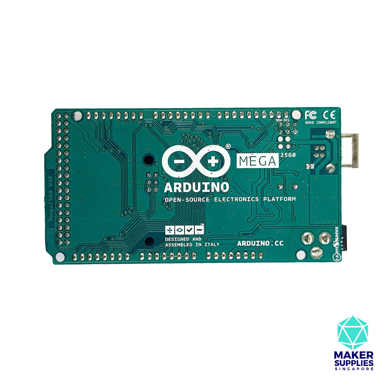 Arduino Mega 2560 Rev 3 (Official) – MakerSupplies Singapore