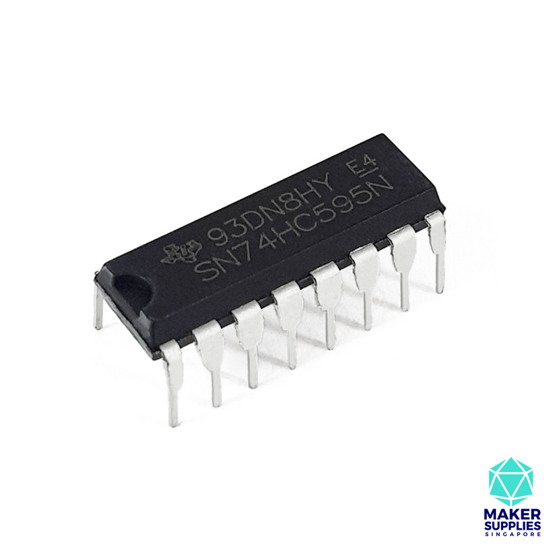 8-bit Shift Register (74HC595) – MakerSupplies Singapore