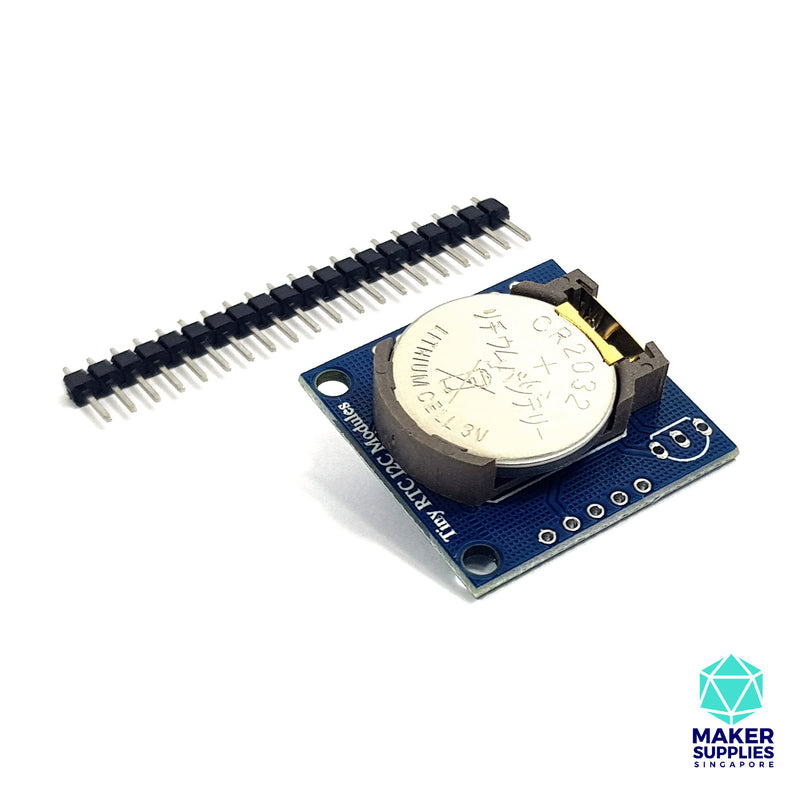 DS1307 Real Time Clock (RTC) Module – MakerSupplies Singapore