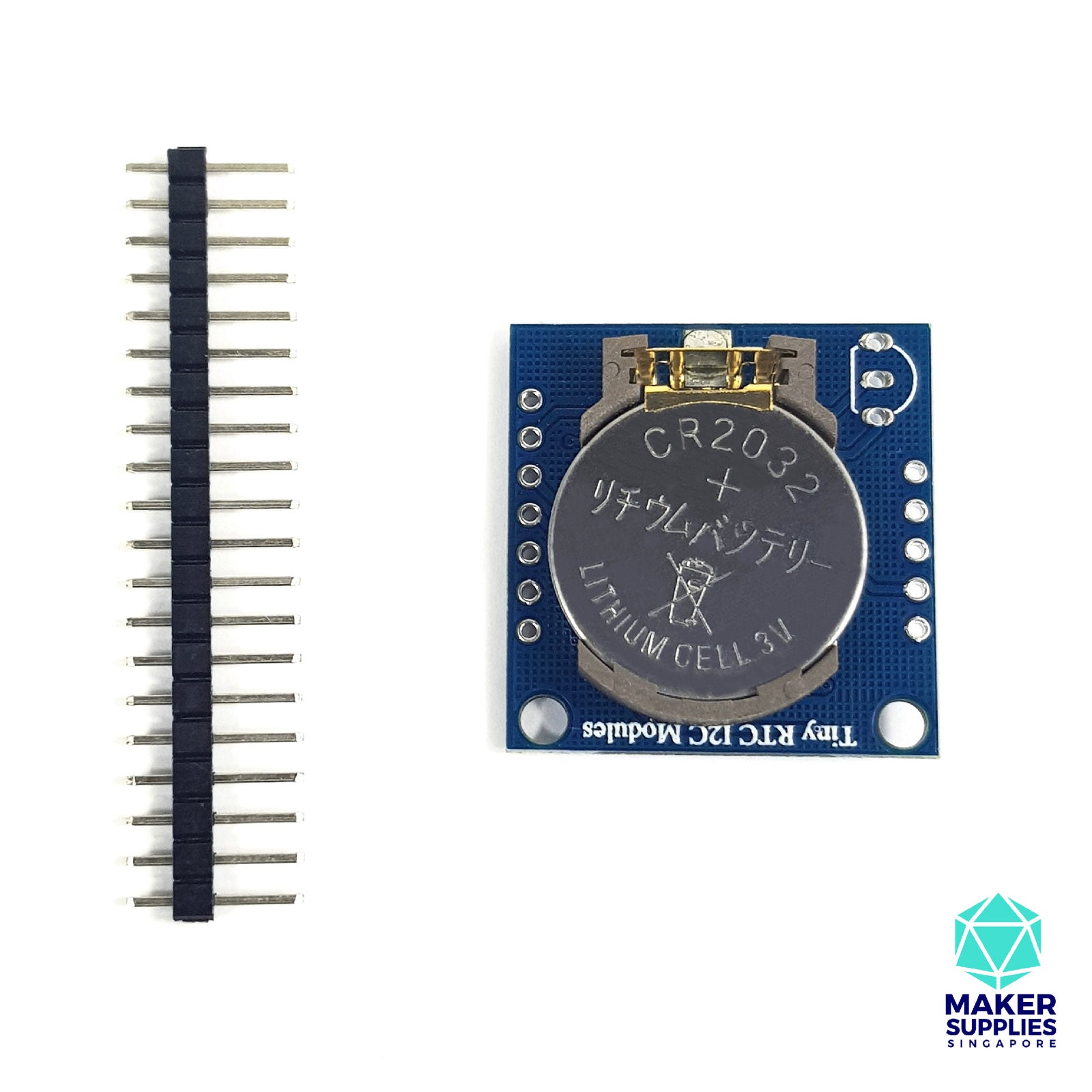 DS1307 Real Time Clock (RTC) Module – MakerSupplies Singapore