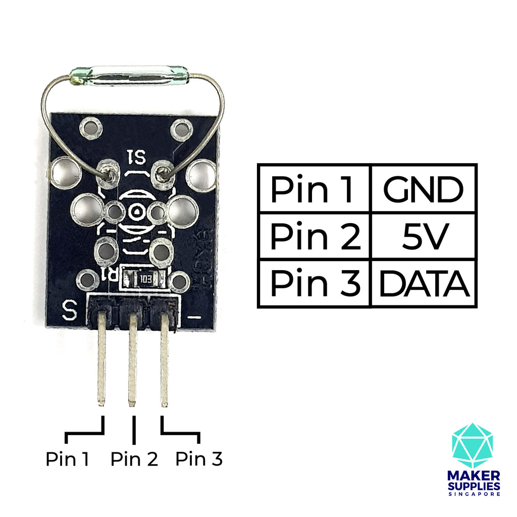 KY-021 Reed Switch Module (Magnetic Switch)