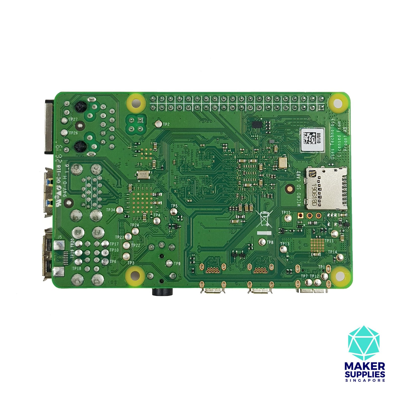 Raspberry Pi 4 Model B (4GB RAM) – MakerSupplies Singapore