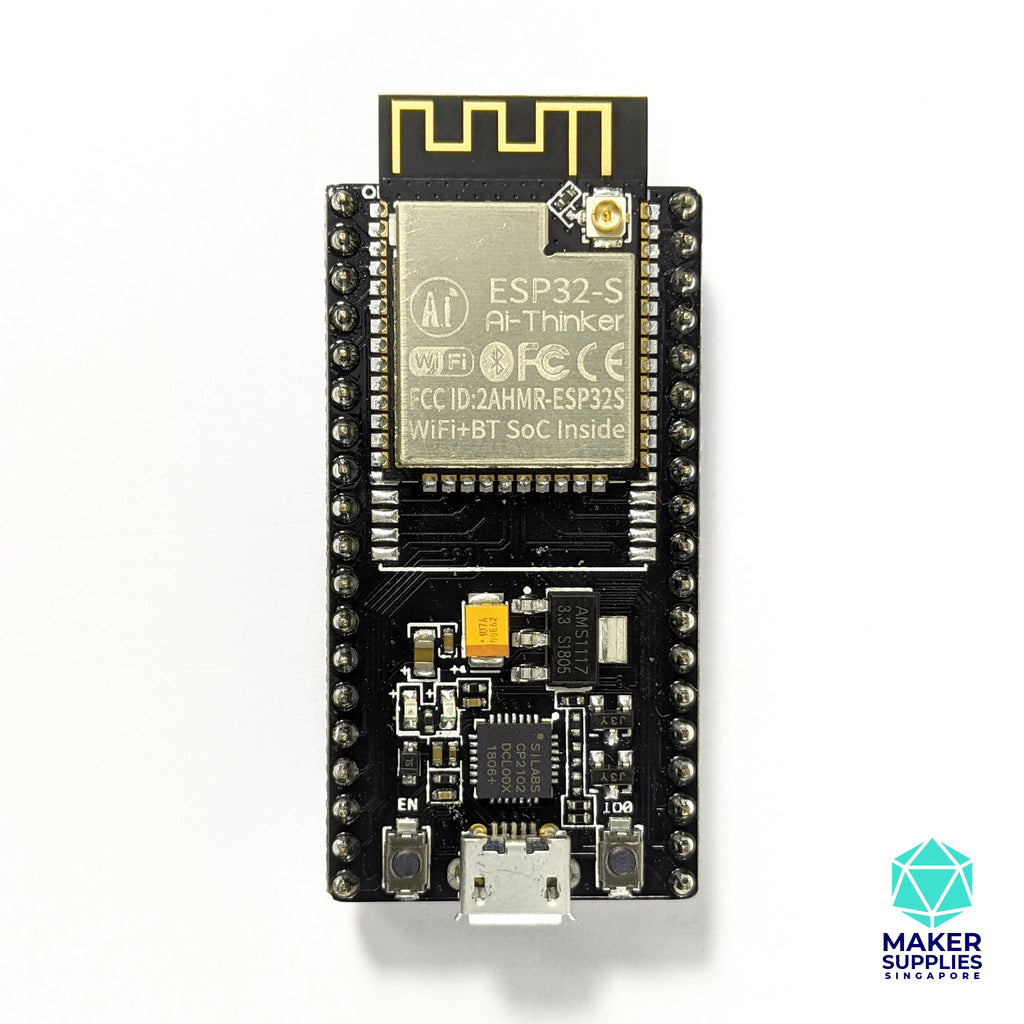 ESP32-S ESP 32 NodeMCU-32S (Official) – MakerSupplies Singapore